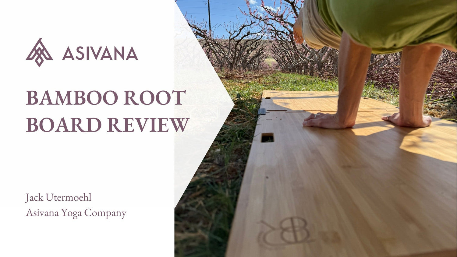 The Bamboo Root Board Review – Asivana Yoga